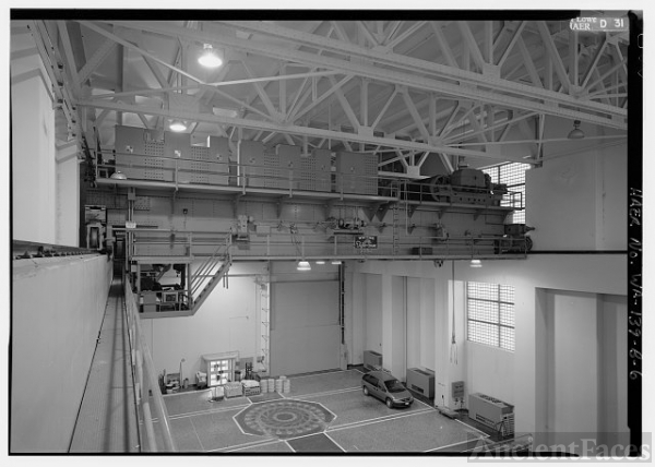 Interior of Left Powerhouse showing the Whiting...