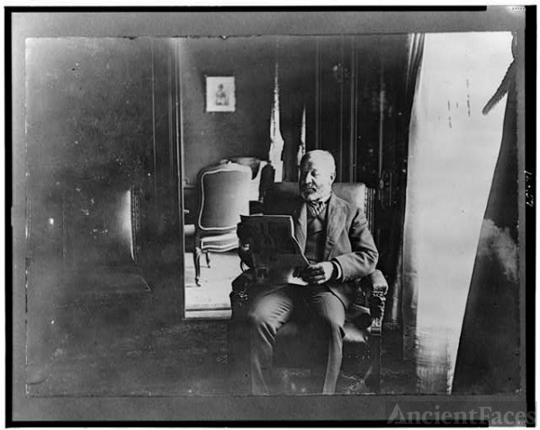 [Richard Croker, three-quarter length portrait, seated,...