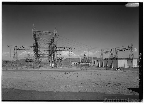 6. MAIN SWITCHYARD AT GENE CAMP LOOKING EAST. - Gene Pump...