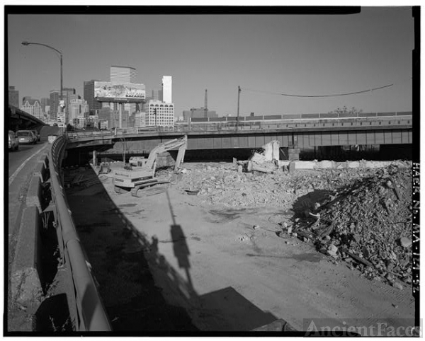 52. Intersection of west span and approach road to...