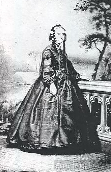 English Matron wearing hat