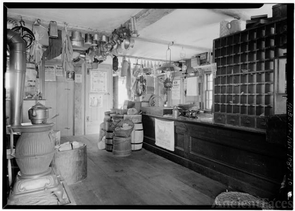 10. RECREATED COUNTRY STORE INTERIOR, LOOKING NORTH