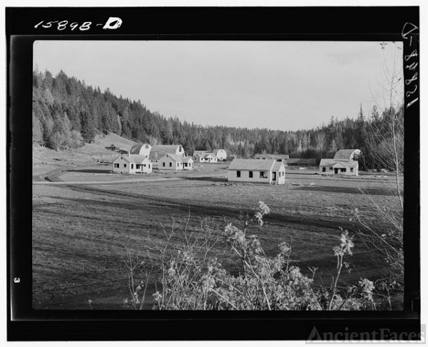 Looking south on part of the nine units of Colony Ranch....