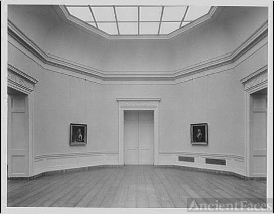 National Gallery of Art. End of National Gallery room...