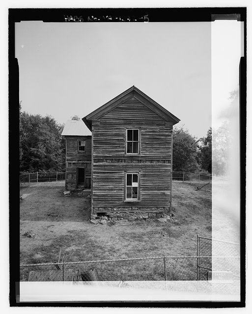 5. South 1904 "L" gable end facade and part of older...