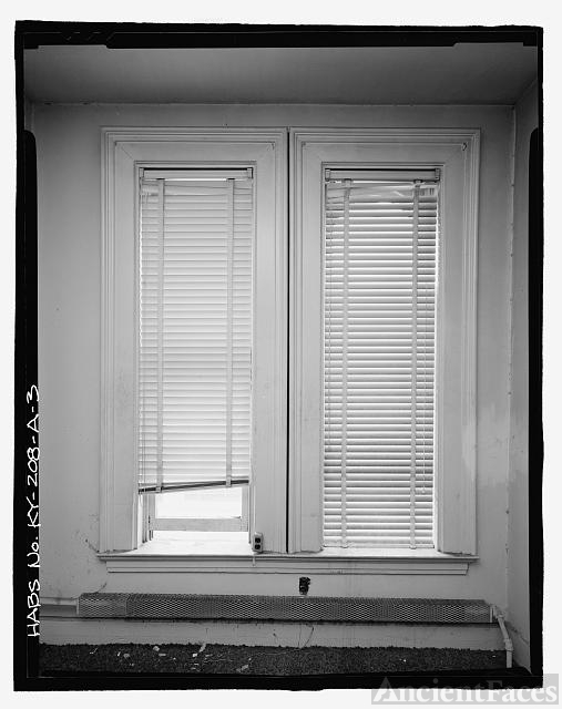 3. View of second floor interior looking at window...