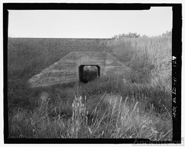 Culvert, a north view of a cattle underpass at Milepost...