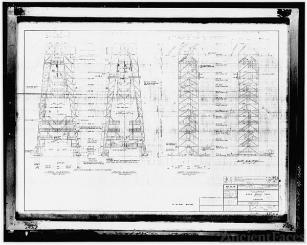 216. Photocopy of drawing (1958 structural drawing by the...