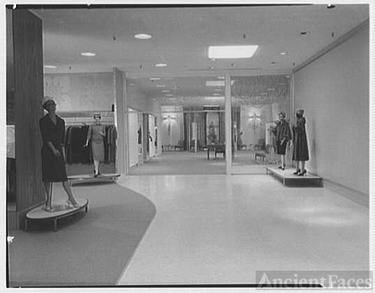 Higbee Department Store, business in Cleveland, Ohio. Fur...