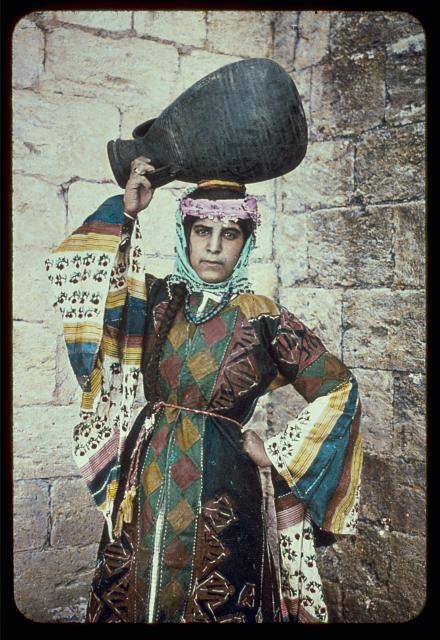 Types and character, etc. Nazareth woman in native...