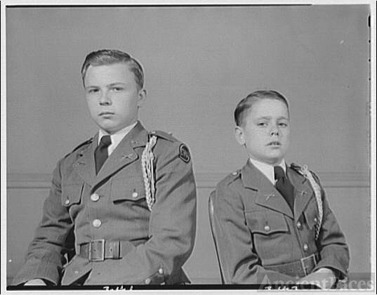 Charlotte Hall Military Academy. Two students I