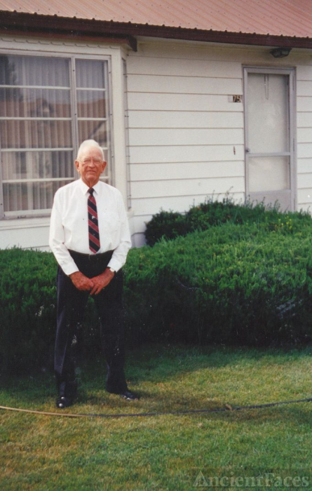 James W. Hess at home