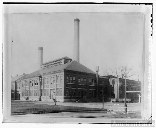 11. Historic view, Central Power Plant (Building 108)...
