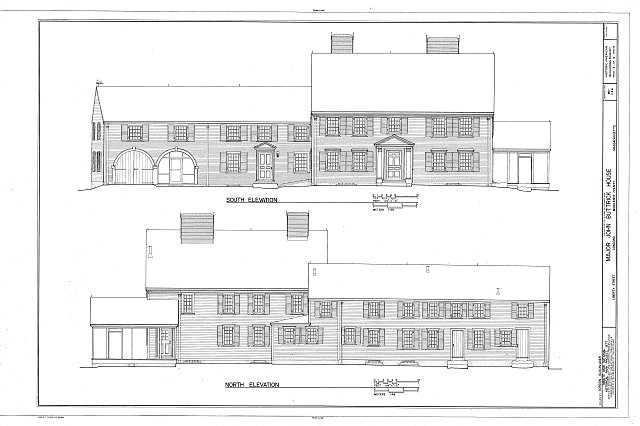 HABS MASS,9-CON,14- (sheet 3 of 3) - Major John Buttrick...