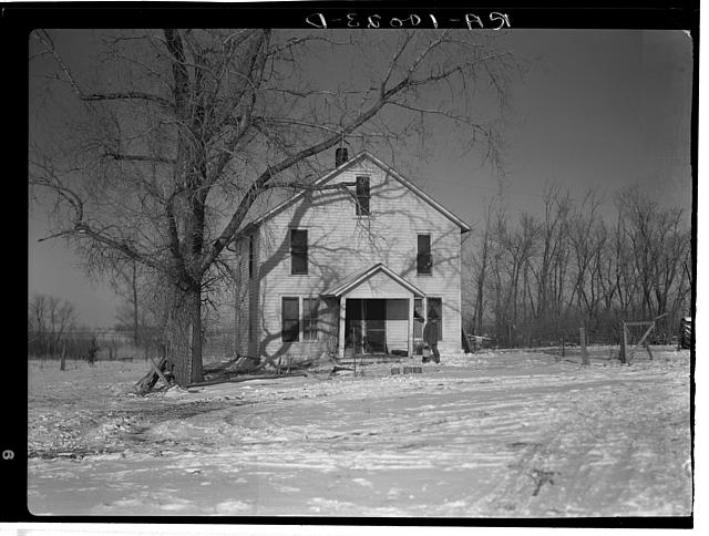 House for the married hired hand on the Harry Madsen...