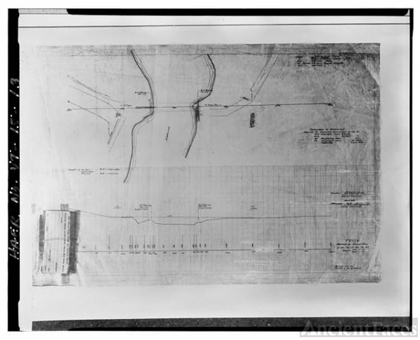 13. Plan and profile - River Road Bridge, Spanning...