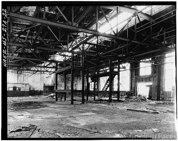 22. View of machine shop interior, showing the working...