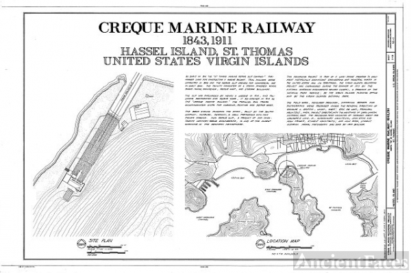 HAER VI,3-HASI,1- (sheet 1 of 9) - Creque Marine Railway,...