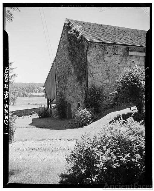 1. VIEW OF STONE BARN - Stone Barn, U.S. Route 30,...