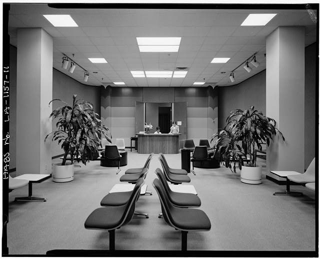 11. Interior,waiting room - Sears Department Store, 705...