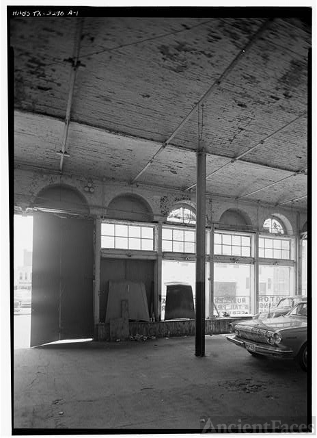1. INTERIOR VIEW OF SEGMENTAL ARCH WINDOWS AND STORE...