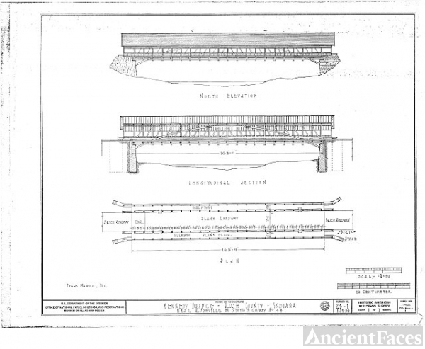 North Elevation, Longitudinal Section, Plan - Kennedy...