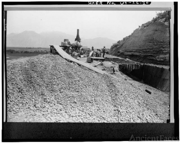 30. HIGH LINE CANAL, CONCRETE FLUME AND OUTLET TRANSITION...