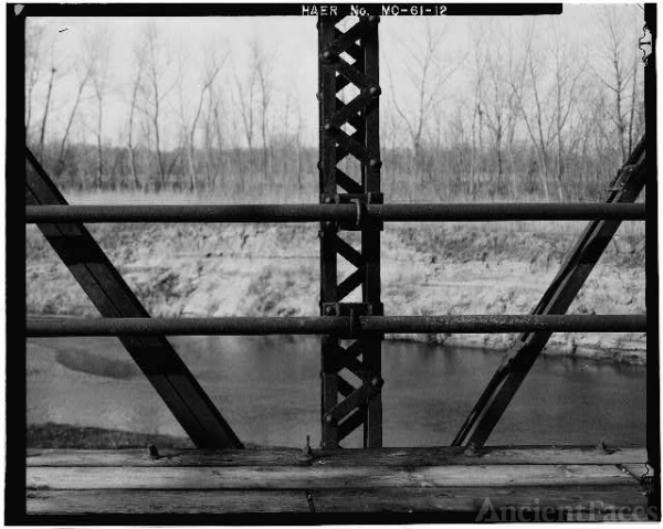 12. VIEW SHOWING VERTICAL MEMBER, DIAGONAL MEMBERS AND...