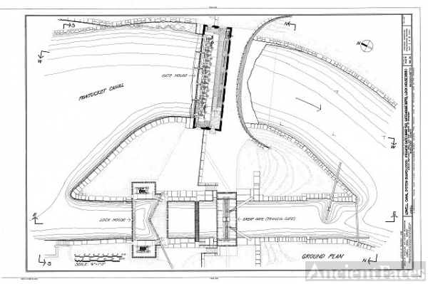 HAER MASS,9-LOW,9A- (sheet 1 of 3) - Pawtucket Canal,...