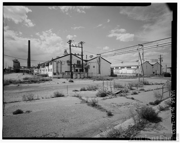 93. EAST SECTION OF SOUTH PLANT, SHOWING WAREHOUSE...