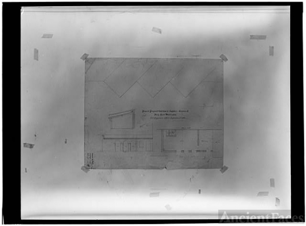 8. Historic American Buildings Survey 'Plan of Proposed...