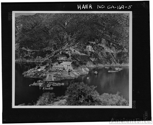 5. GENERAL AERIAL VIEW OF MORRIS DAM TEST FACILITIES,...