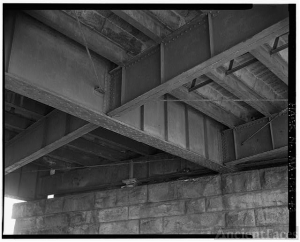 43. Detail, sub-deck, east bridge land span showing...