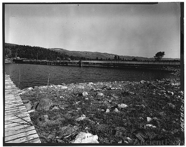 12. FRONTAL VIEW; UPSTREAM FACE OF DAM--1980 - Terminal...