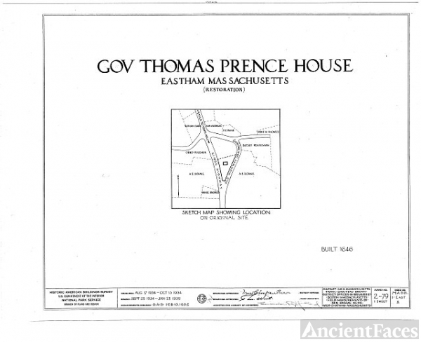 HABS MASS,1-EAST,2- (sheet 0 of 1) - Governor Thomas...