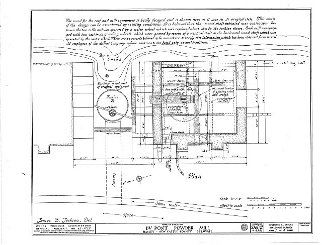 HABS DEL,2-HAG,1- (sheet 1 of 4) - DuPont Powder Mill,...