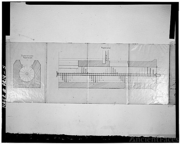 5. Photocopy of measured drawing, ca. 1892, PLAN AND...