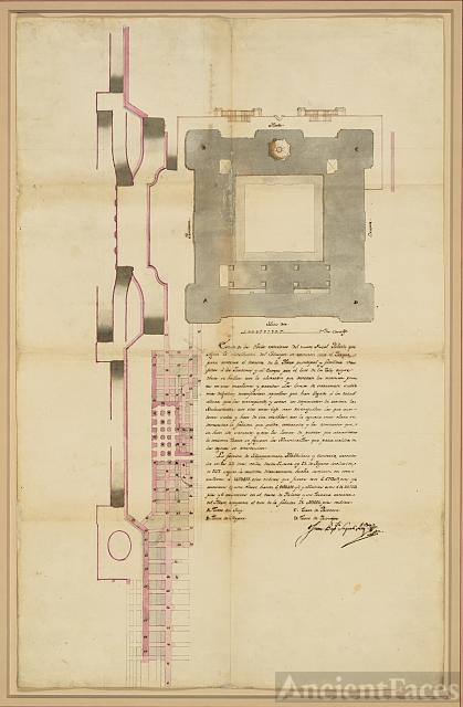 [Palacio real de Madrid. Plan]