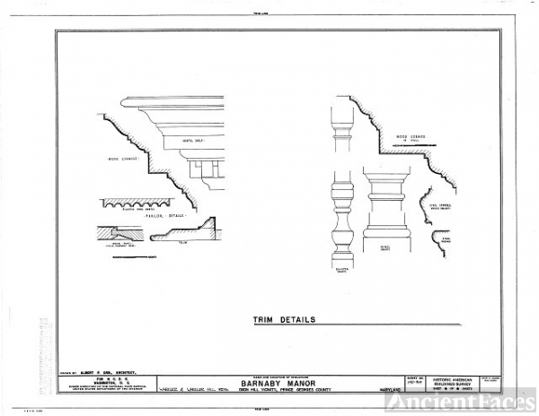 HABS MD,17-OXHI.V,2- (sheet 4 of 4) - Barnaby Manor,...