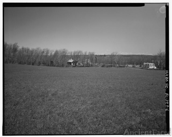 6. View northeast of Ten Acre Lot with Joseph Fry Farm...