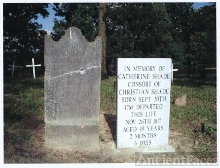 Catherine (Riegel) Shade gravesite