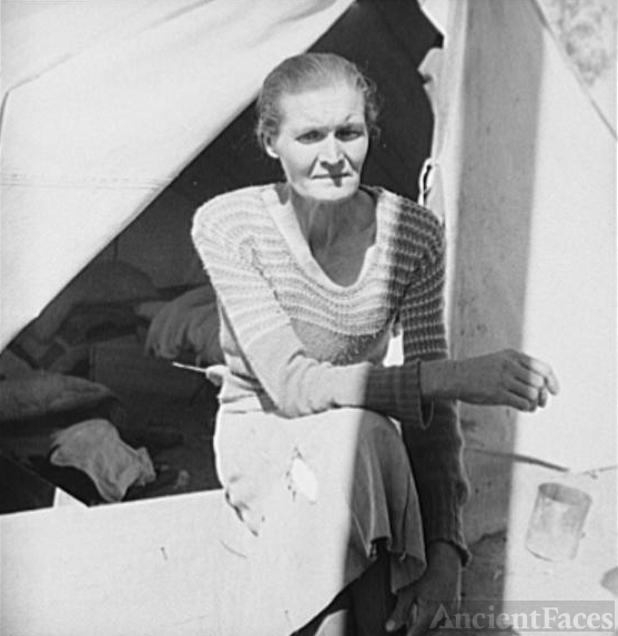 Dust Bowl Refugee from Oklahoma, 1937