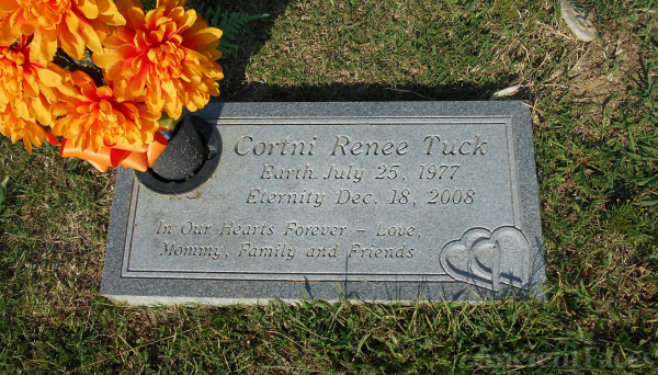 Cortni Renee Tuck Gravesite
