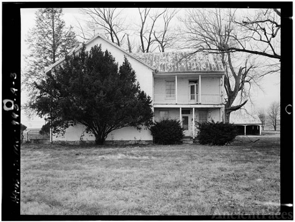 3. VIEW WEST, EAST ELEVATION - Herman Farm, House, North...