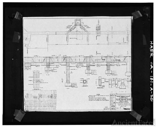 36. Y&D Drawing 216238 (1944), 'Dry Dock Track Work...