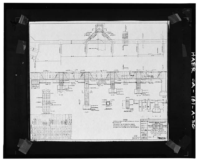 36. Y&D Drawing 216238 (1944), 'Dry Dock Track Work...