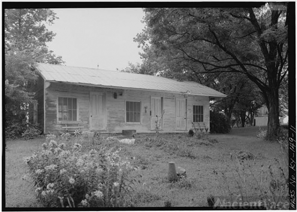 11. GENERAL VIEW OF FRAME STRUCTURE (ITS ORIGINAL PURPOSE...