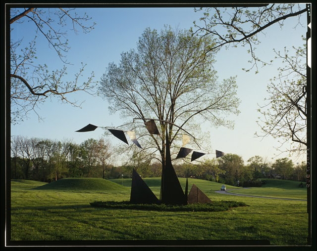 "THE TREE," SCULPTURE BY ALEXANDER CALDER, 1966