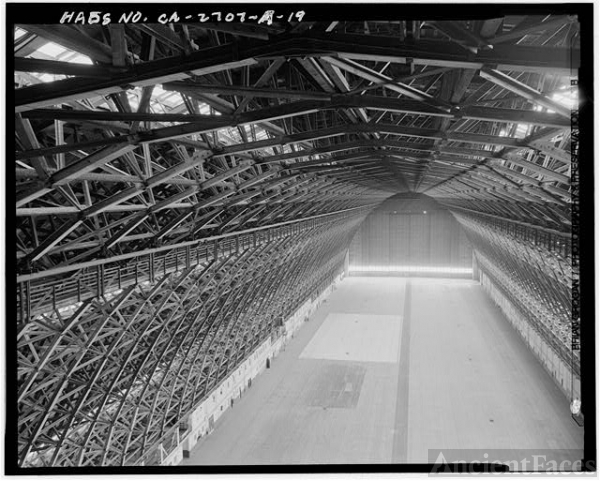 Typical cross section and details, L.T.A. timber hangar....