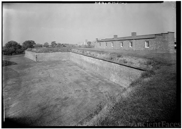7. October 1958 SOUTHWEST BASTION FROM SOUTH BASTION,...